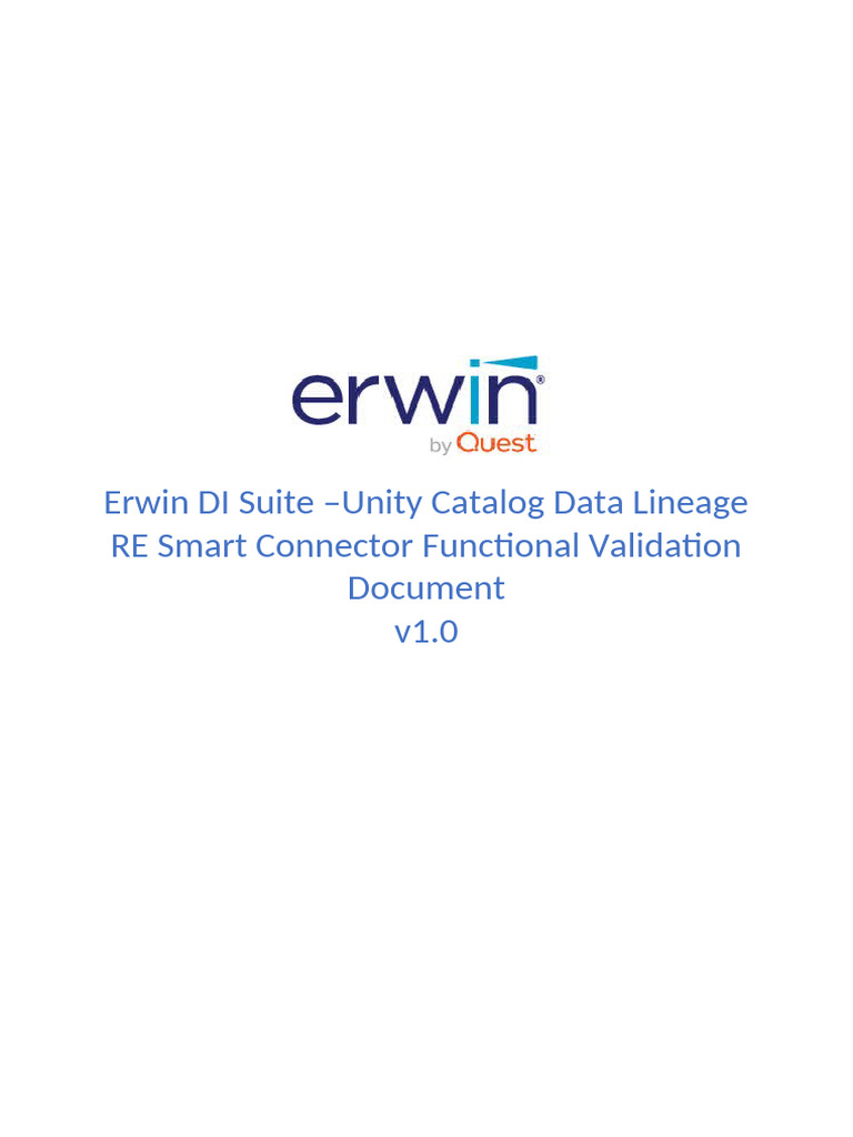 Unity Catalog Data Lineage Functional Validation | PDF | Software ...