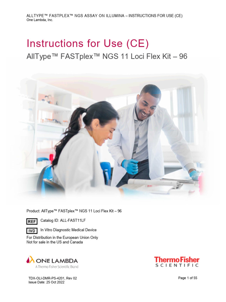 Alltype Flex 11 Loci | PDF | Polymerase Chain Reaction | Dna Sequencing