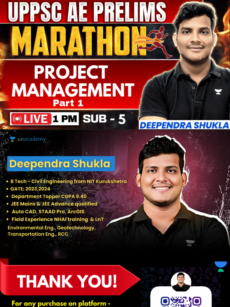 Project Management _ Part 1 _ Deependra Sir | PDF