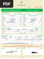 Ejari-Certificate Sample | PDF | Leasehold Estate | Renting