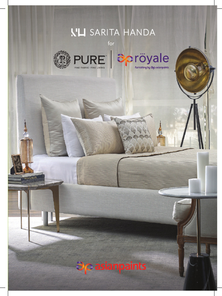 Sarita Handa For Pure Royale Catalogue | PDF | Bed | Pillow