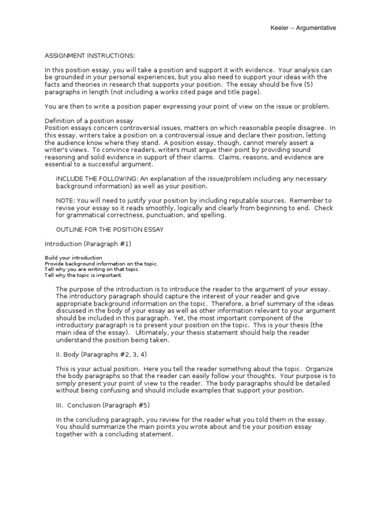 Argumentative Guide | PDF | Essays | Argument