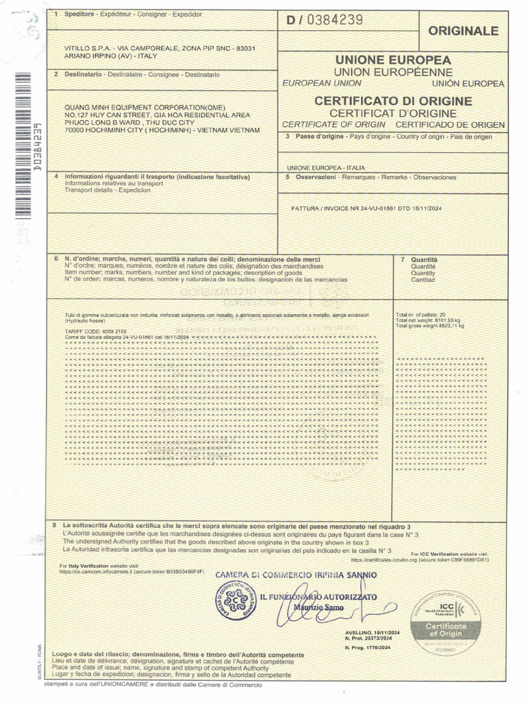 Vitillo Hose 24-VU-01861 | PDF