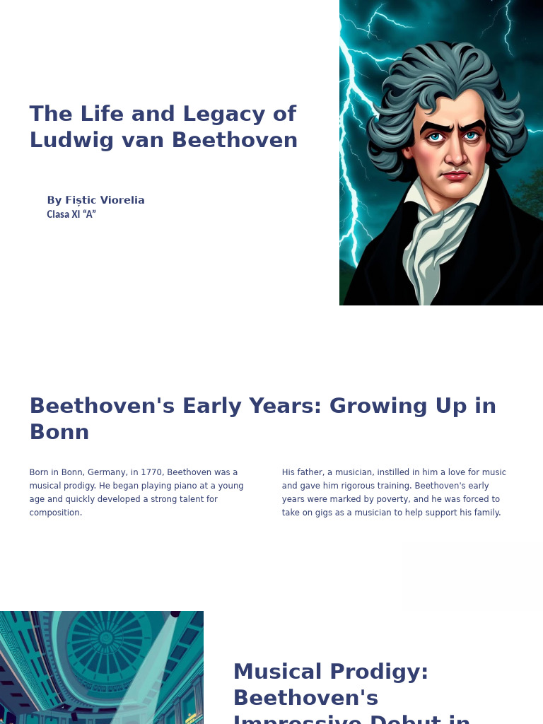 Beethoven: Life, Music, and Legacy | PDF | Ludwig Van Beethoven ...