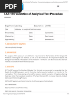 Usp 1226 | PDF | Verification And Validation | Science