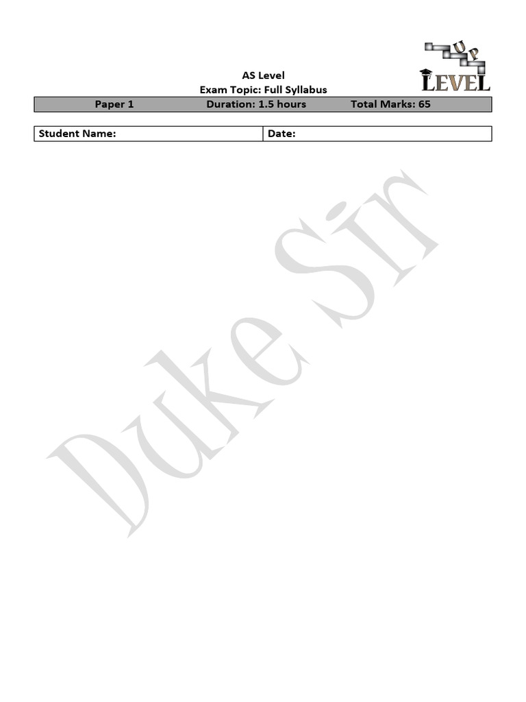 CSc-9618(AS) Mock Test 4 Overview | PDF | Graphical User Interfaces ...