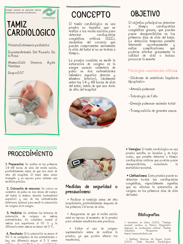 Tamizaje Cardiológico Neonatal Efectivo | PDF | Infantes | Medicina