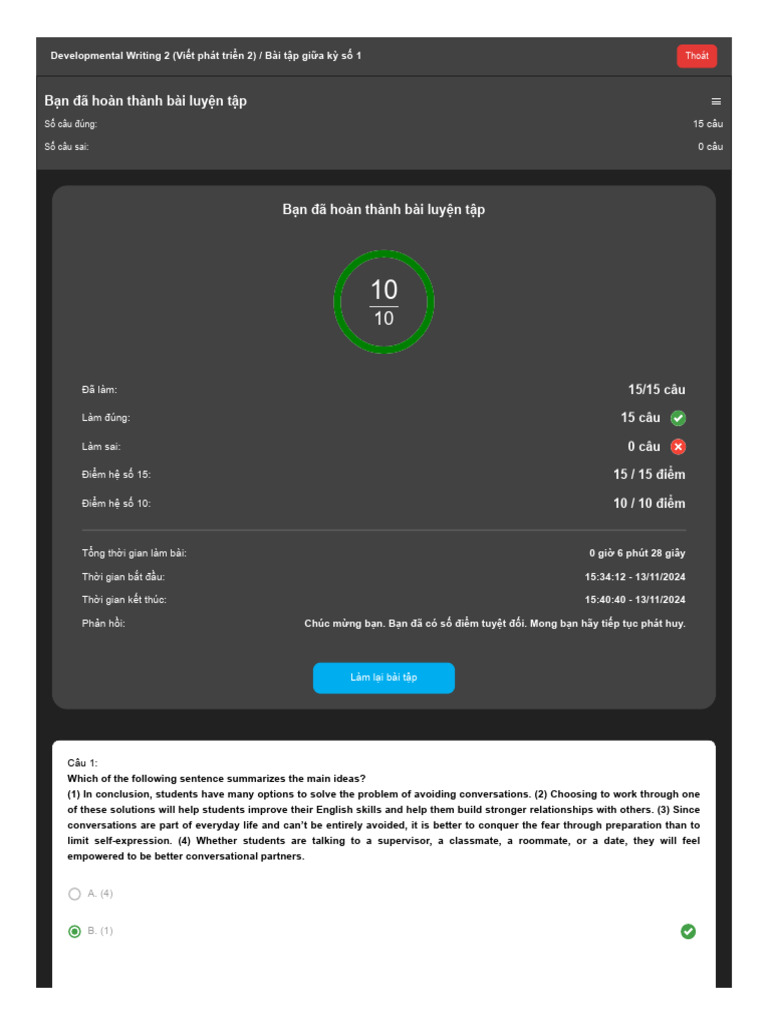 Bài tập giữa kỳ số 1 VPT | PDF | Teachers