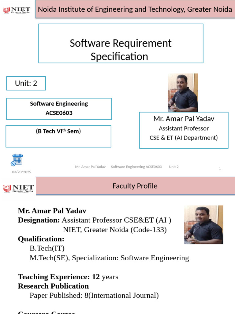 SE Unit-2 Amar Pal Yadav | PDF | Use Case | System