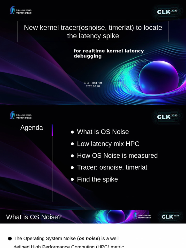 OS Noise Tracer for Latency Debugging | PDF | Operating System | Thread ...