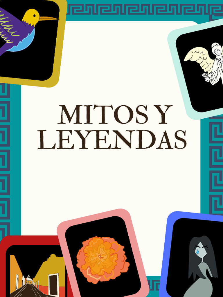 Lotería Mexicana Mitos y Leyendas Ilustración Colorido | PDF