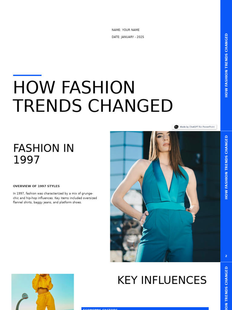1997 Fashion Trends Overview | PDF | Fashion | Cultural Trends