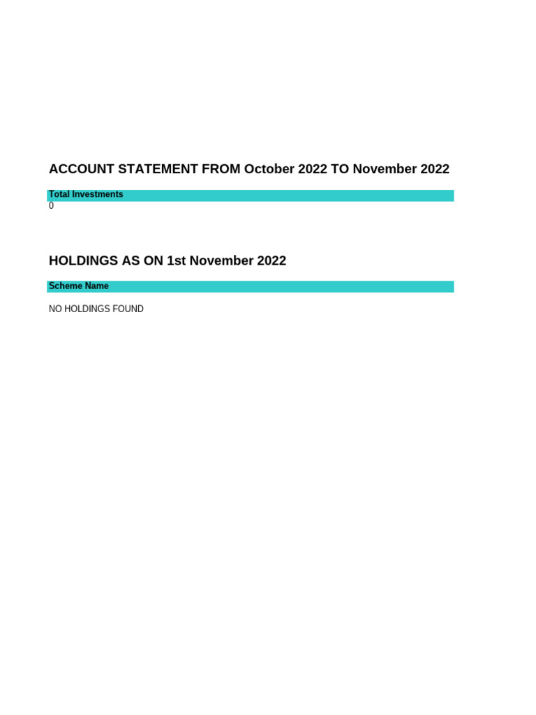 October-November 2022 Account Statement | PDF