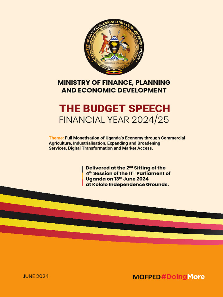 Budget Speech FY 2024-25 | PDF | Inflation | Gross Domestic Product