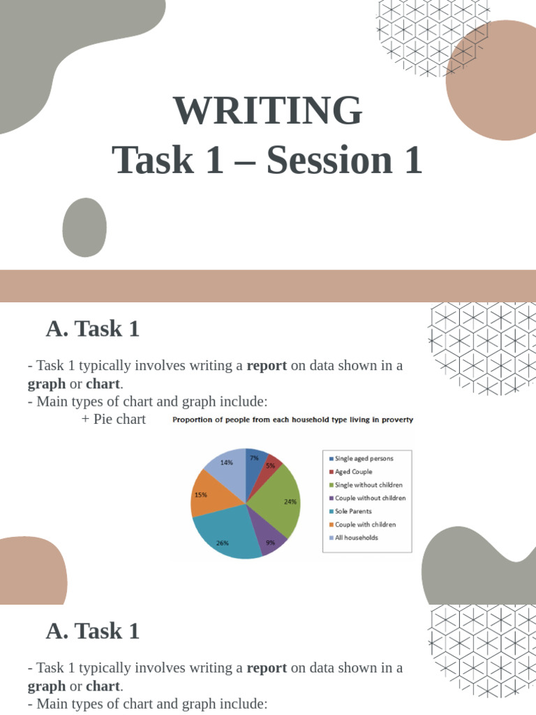 IELTS WRITING - Stage 1 Session 1 | PDF | Chart | English Language