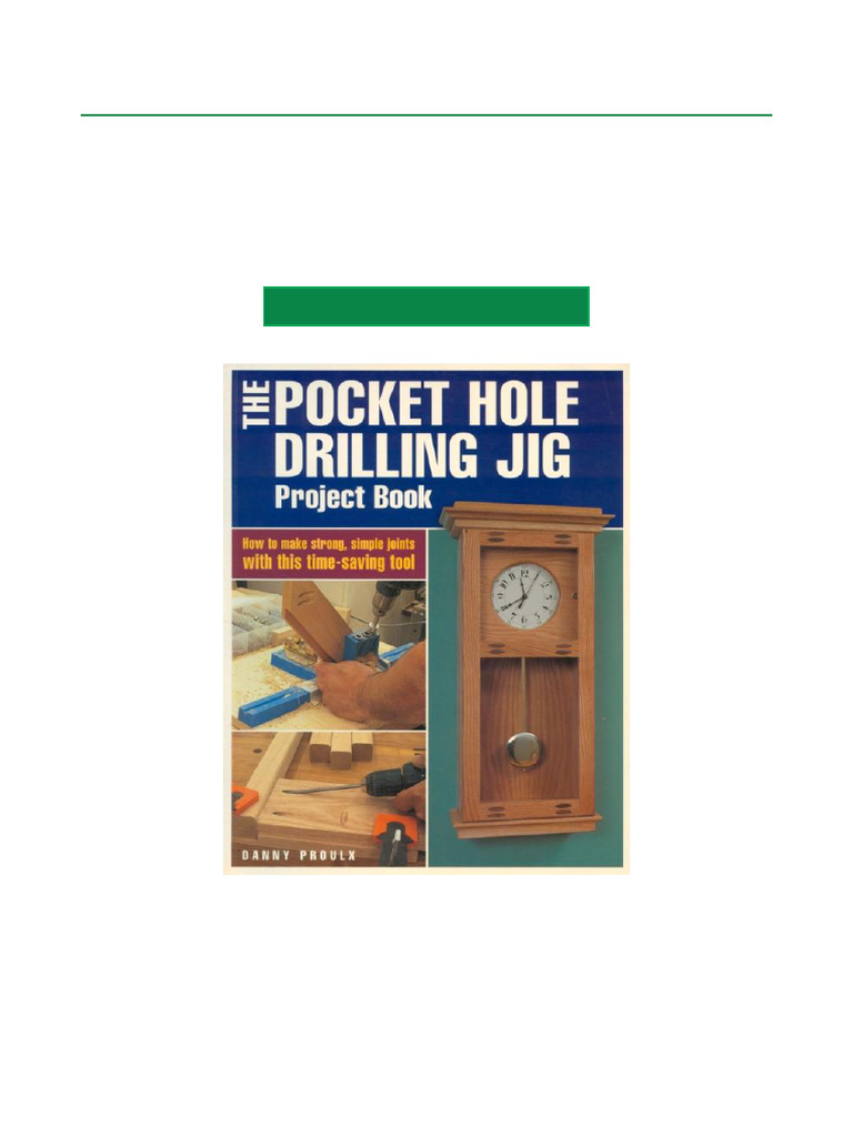 Pocket Hole Jig Project Guide | PDF
