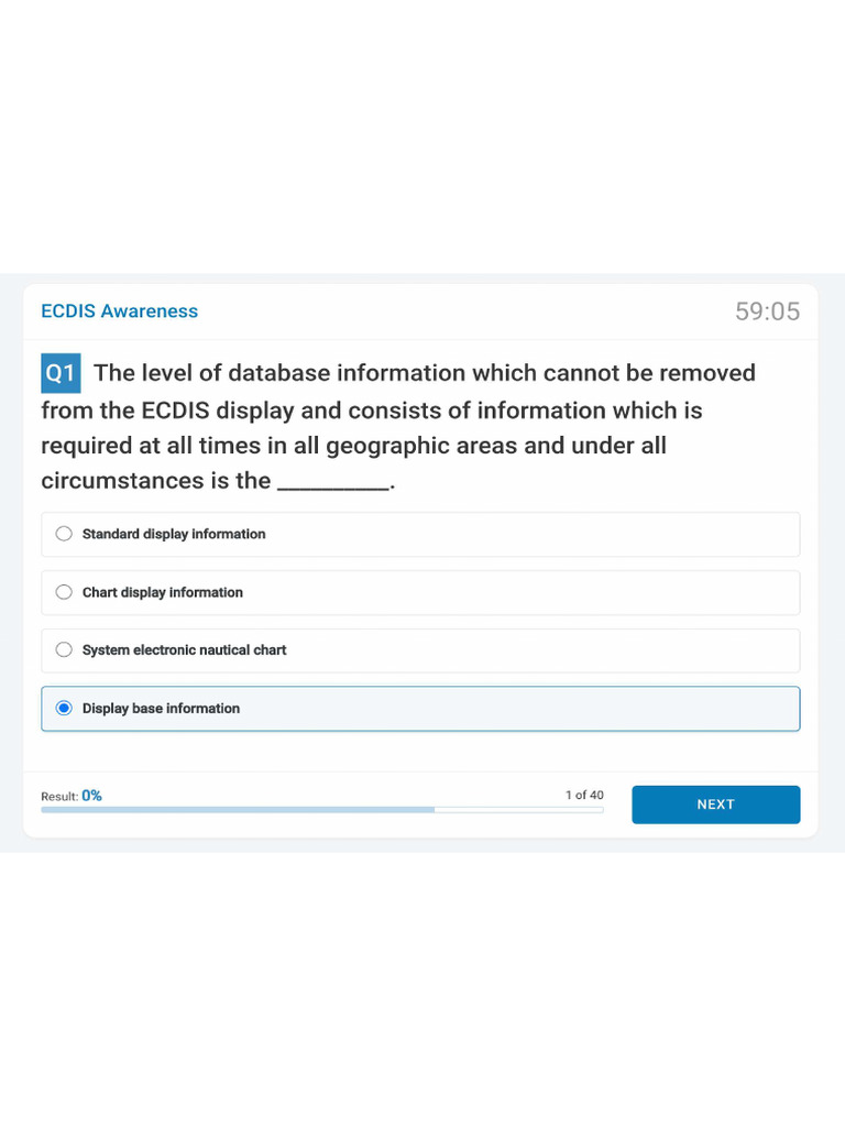 ECDIS Awareness Training Guide | PDF | Geographical Technology | Navigation