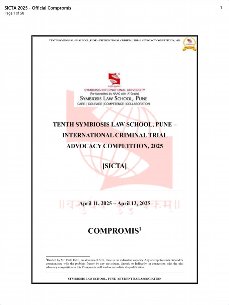 SICTA Compromis | PDF