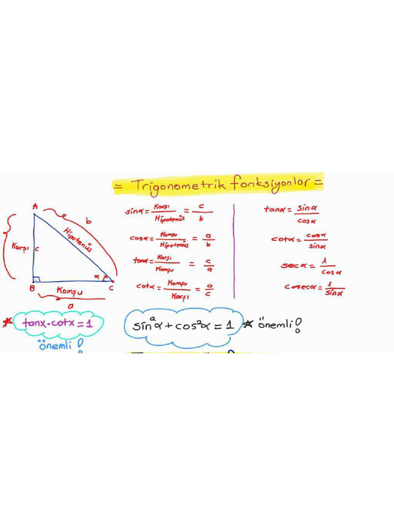trigonometri-dik-ucgen-formulu | PDF