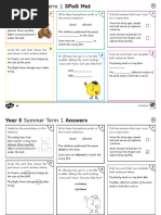 Year 5 Autumn Term 1 SPaG Mat | PDF | Sentence (Linguistics) | Clause