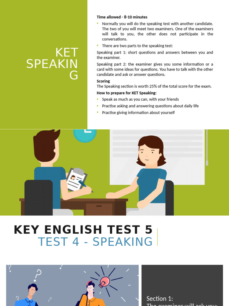 KET 5 - Test 4 - Hometown | PDF | Tests | Qualifications