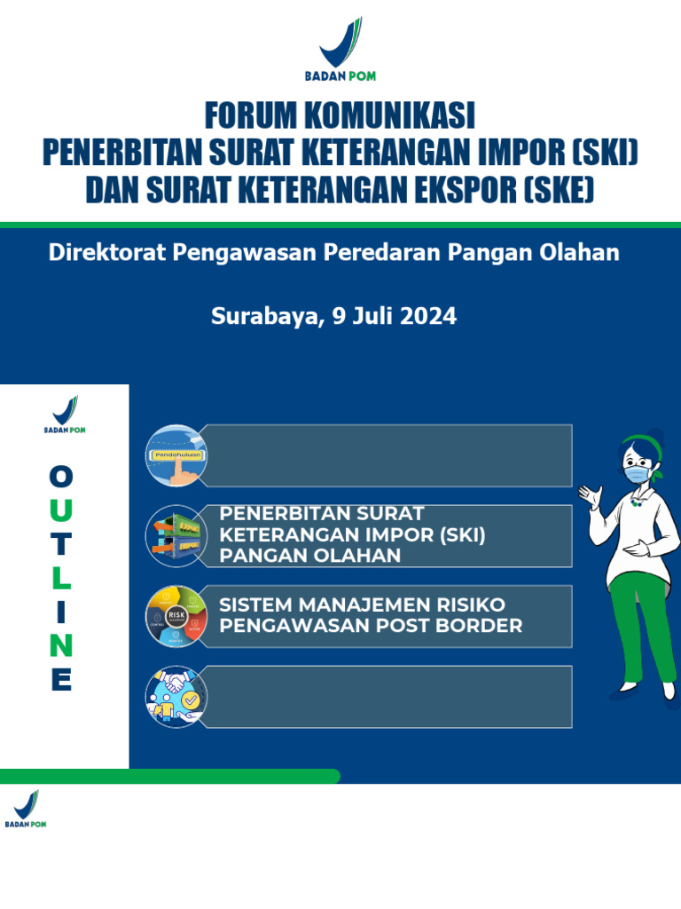 Materi Forkom Post Border Surabaya Fix | PDF