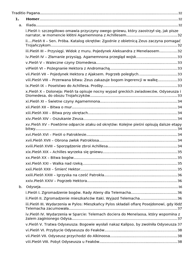 001 - Spis Lektur Z Opisem Skrótowym | PDF