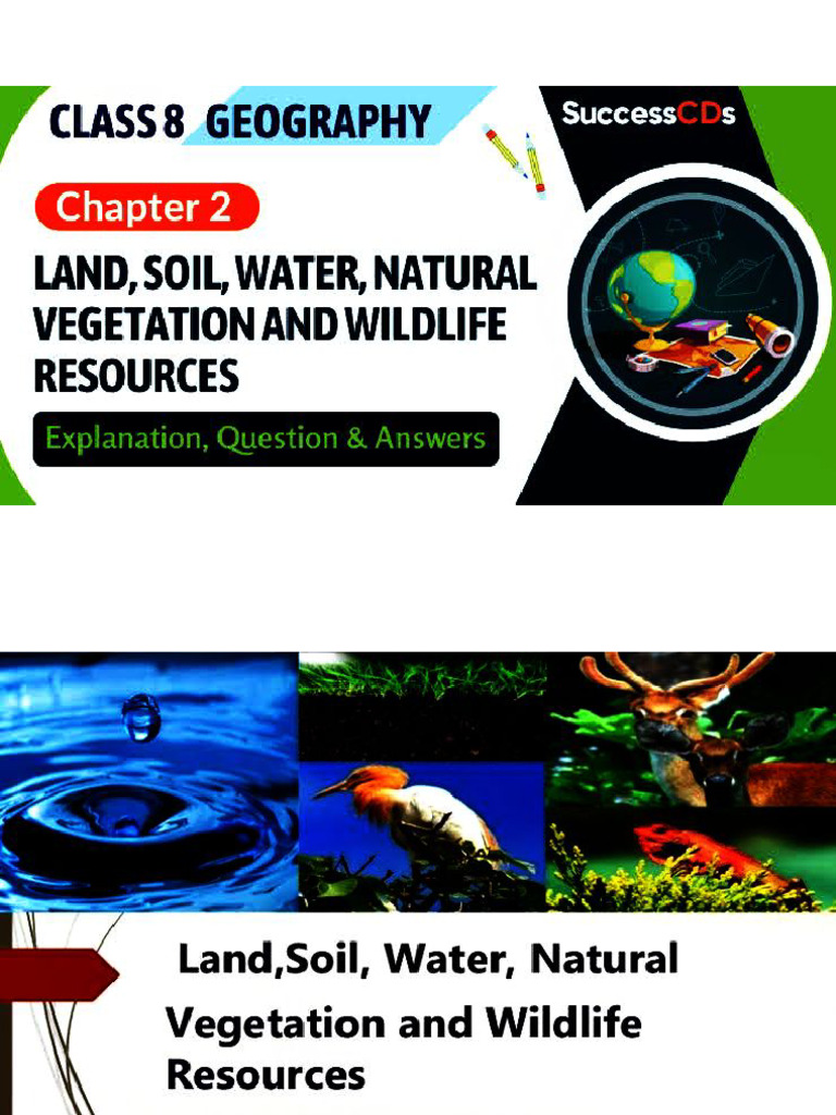 Grade 8 Unit 2 Land Soil and Water | PDF