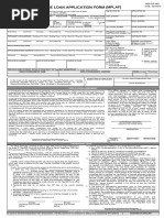 Multi-Purpose Loan Application Form: (Mplaf) | PDF | Loans | Business