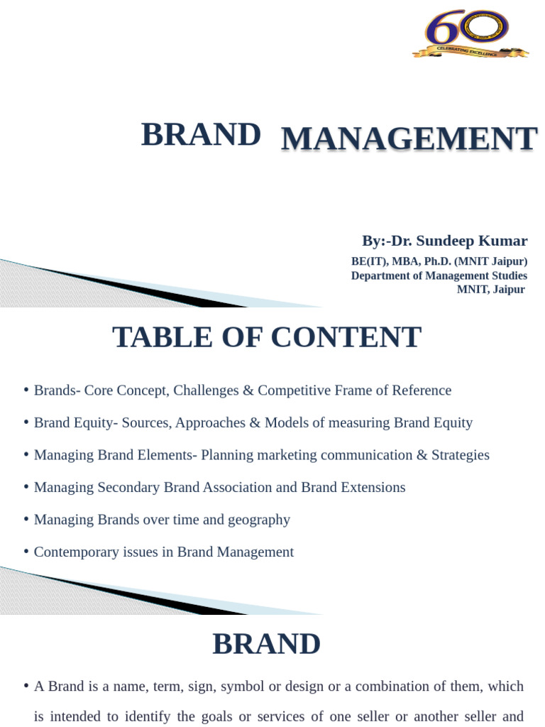 Brand Management Strategies and Insights | PDF | Brand | Marketing
