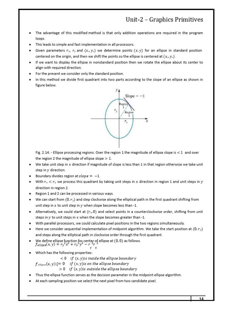 CG - Study - Material Unit 1 & 2-34-48 | PDF | Typefaces | Line (Geometry)