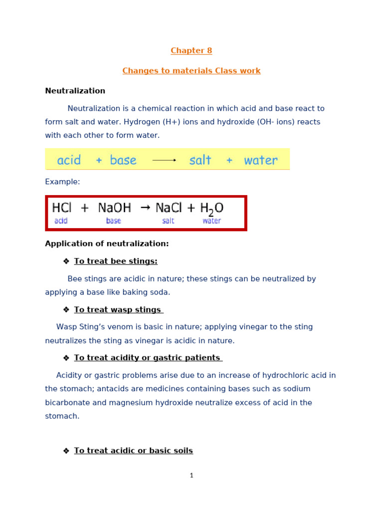 Understanding Neutralization and pH Scale | PDF | Ph | Acid