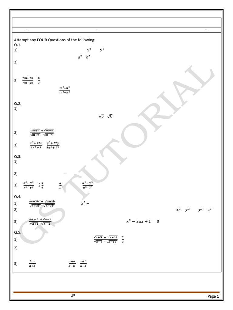 Chap 7 – Ratio and Proportion Paper | PDF | Arithmetic | Division ...