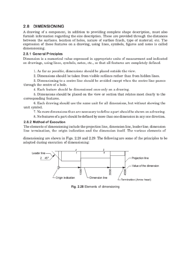 Dimensioning Pdf