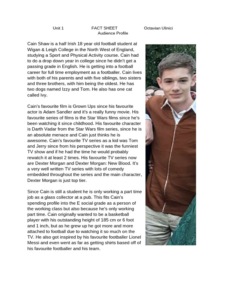 Audience Profile | PDF
