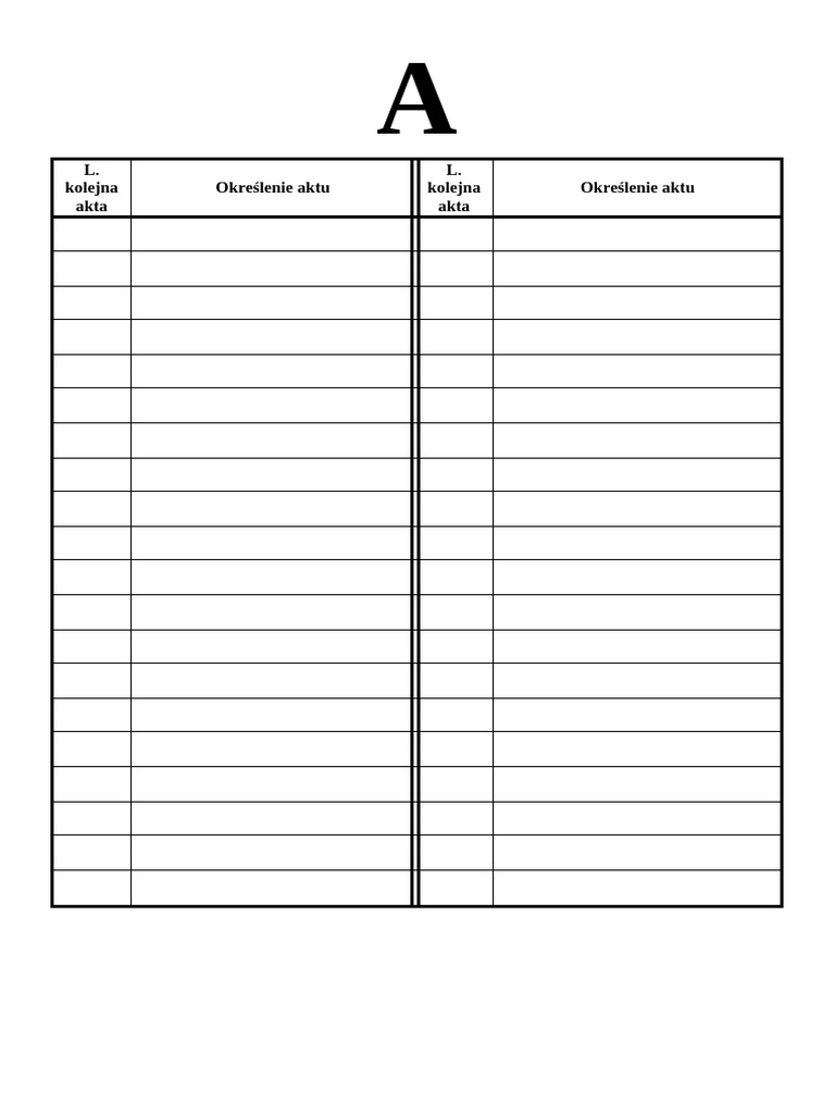 Akta Osobowe ABC - Str. 2.Doc | PDF