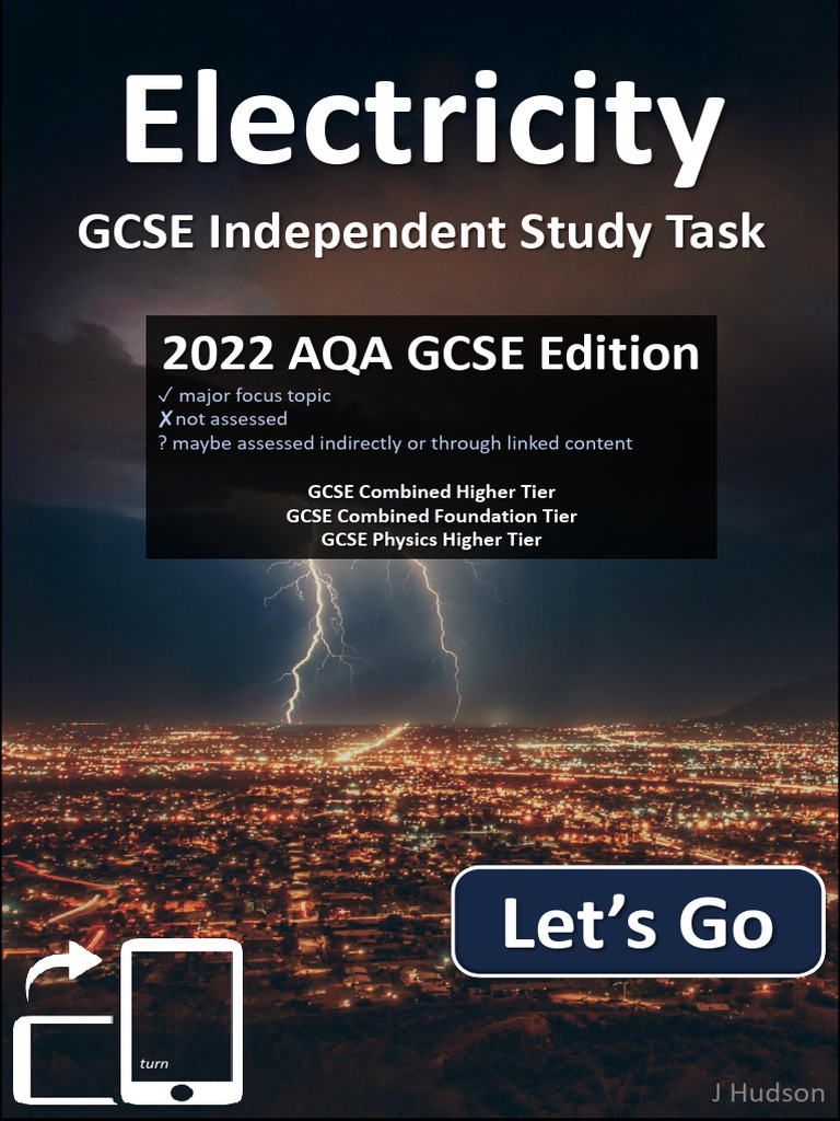 GCSE Electricity Ebook Interactive 2022 | PDF | Volt | Voltage