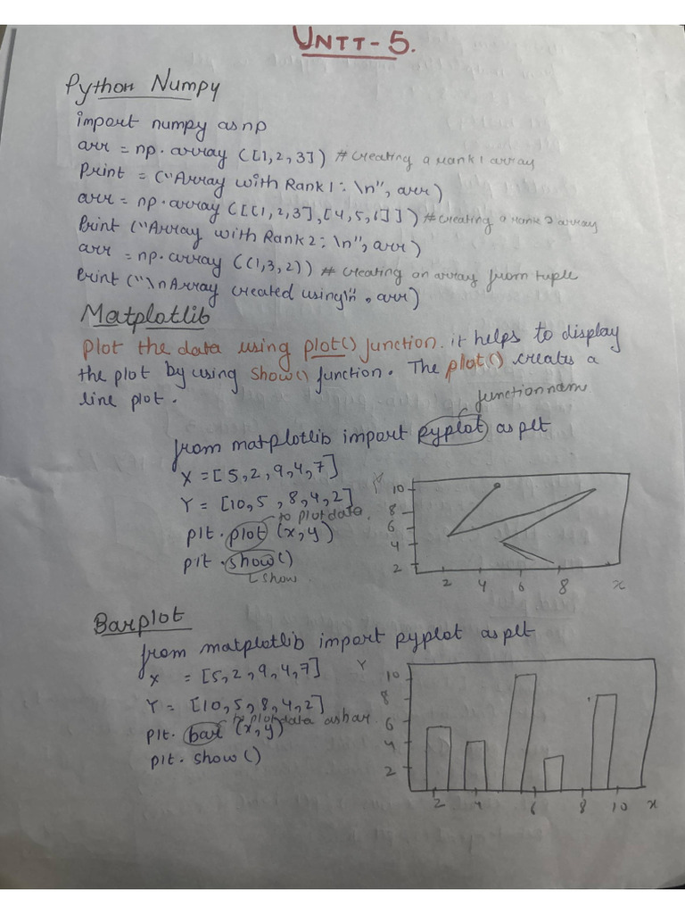 Unit 5 Python Pro | PDF