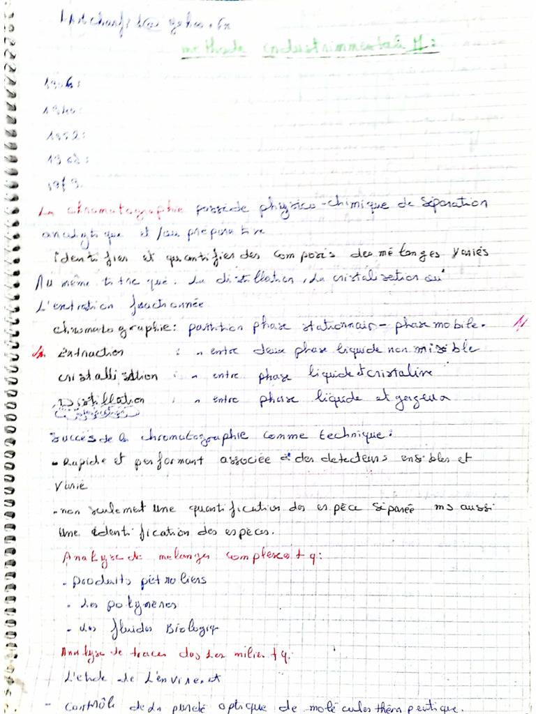 Chromato Cours | PDF