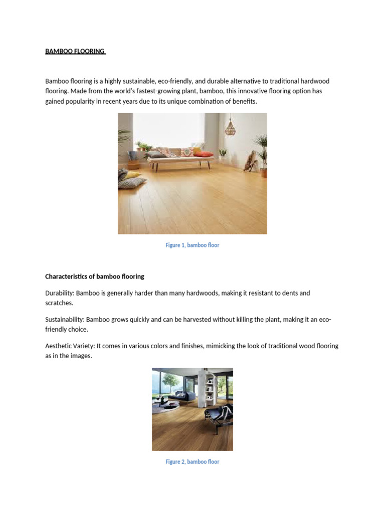 Bamboo Flooring | PDF