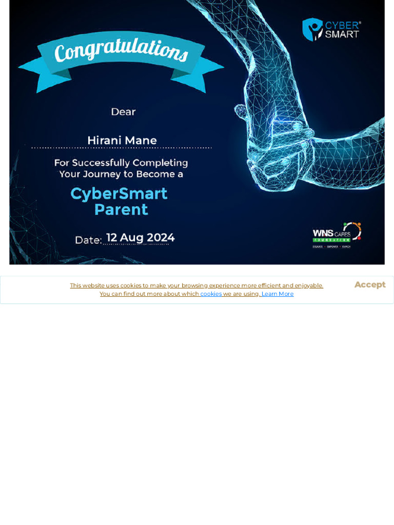 Hirani Mane - CyberSmart | PDF