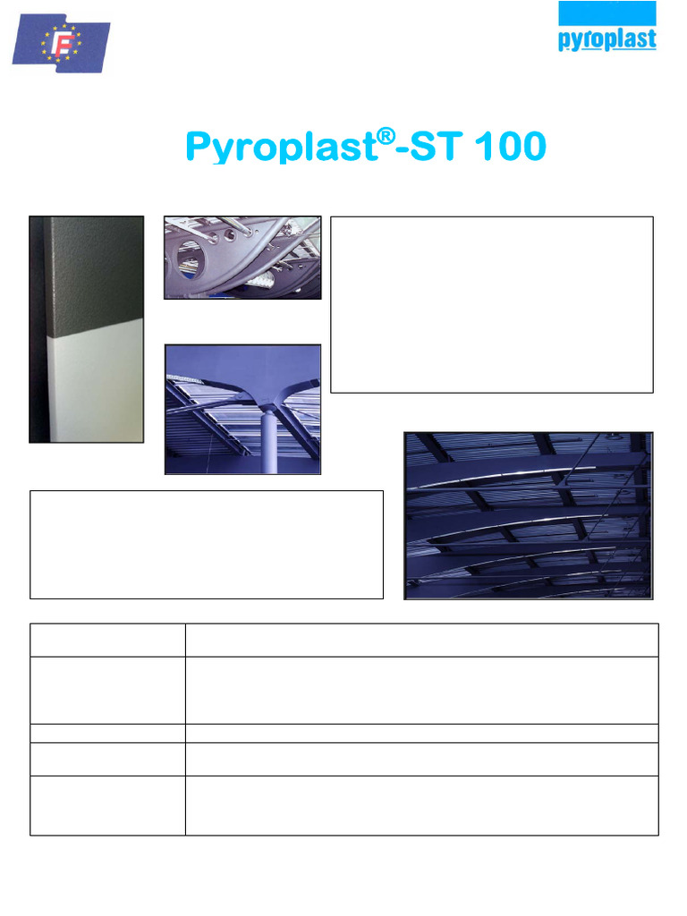 Pyroplast ST 100 | PDF | Agua | Acero