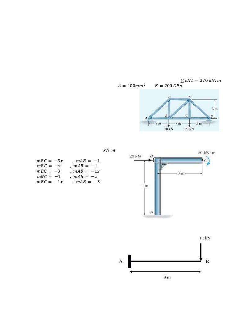 MCQ 1 EXAM-deflection | PDF | Beam (Structure) | Classical Mechanics
