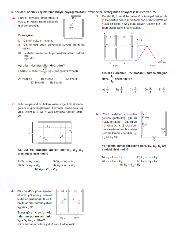 Paralel Levhalar | PDF