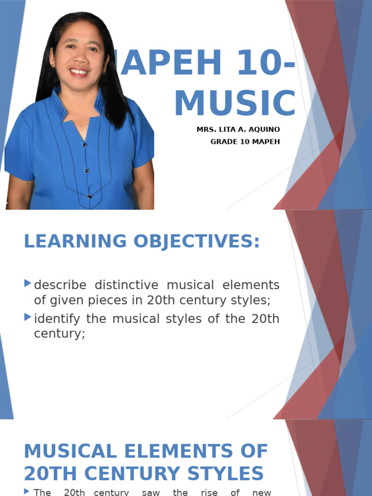20th Century Music Styles Overview | PDF | Impressionism | Musicology
