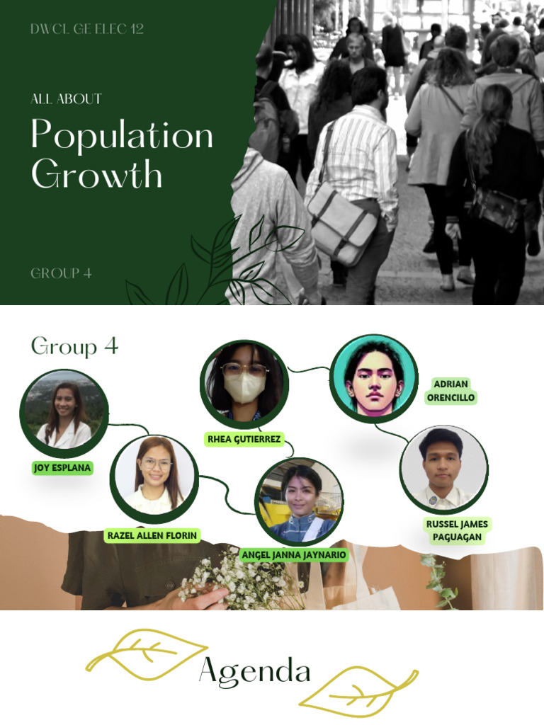 Group 4 - Population Growth - Blk. C | PDF | Logistic Function | Demand