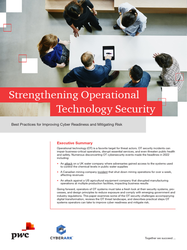 Strengthening Operational Technology Security | PDF | Security | Computer Security