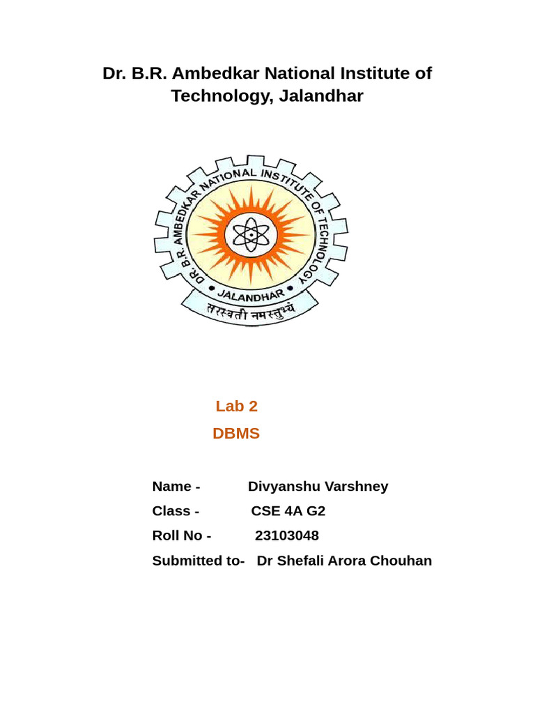 Lab 2 28jan Divyanshu | PDF
