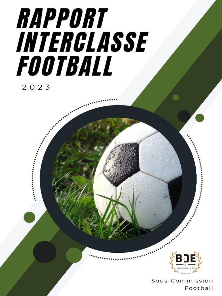 Rapport 1ére Phase Football | PDF
