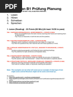German Exam B1 With Answers | PDF